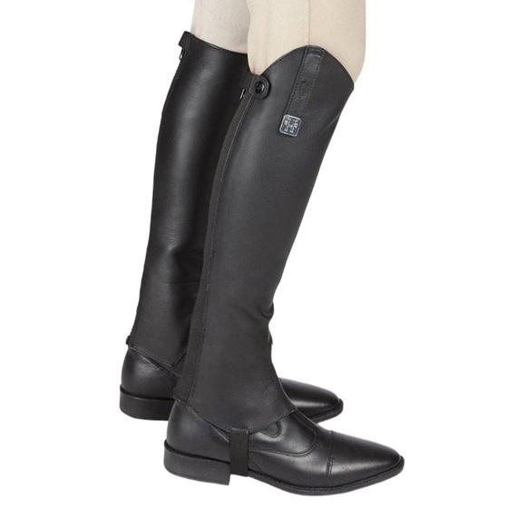 Huntley | Shoes | Huntley Leather Chaps Riding Boots Western Knee High ...